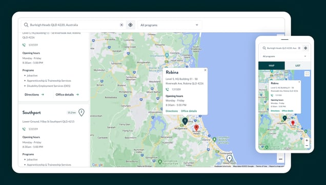 Integrating maps into your website