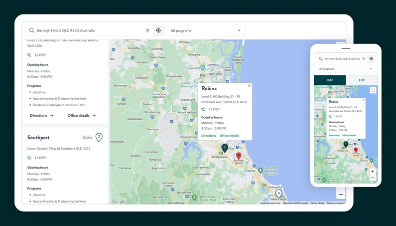 Integrating maps into your website