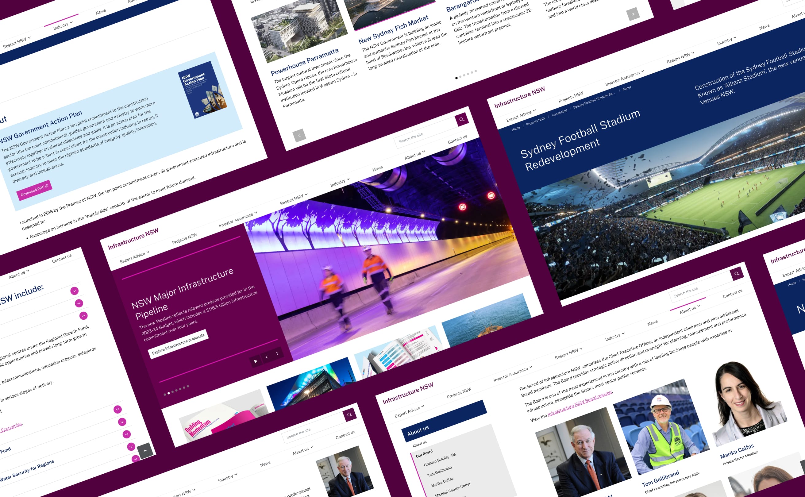 Infrastructure NSW | Site by Webcoda Digital Agency